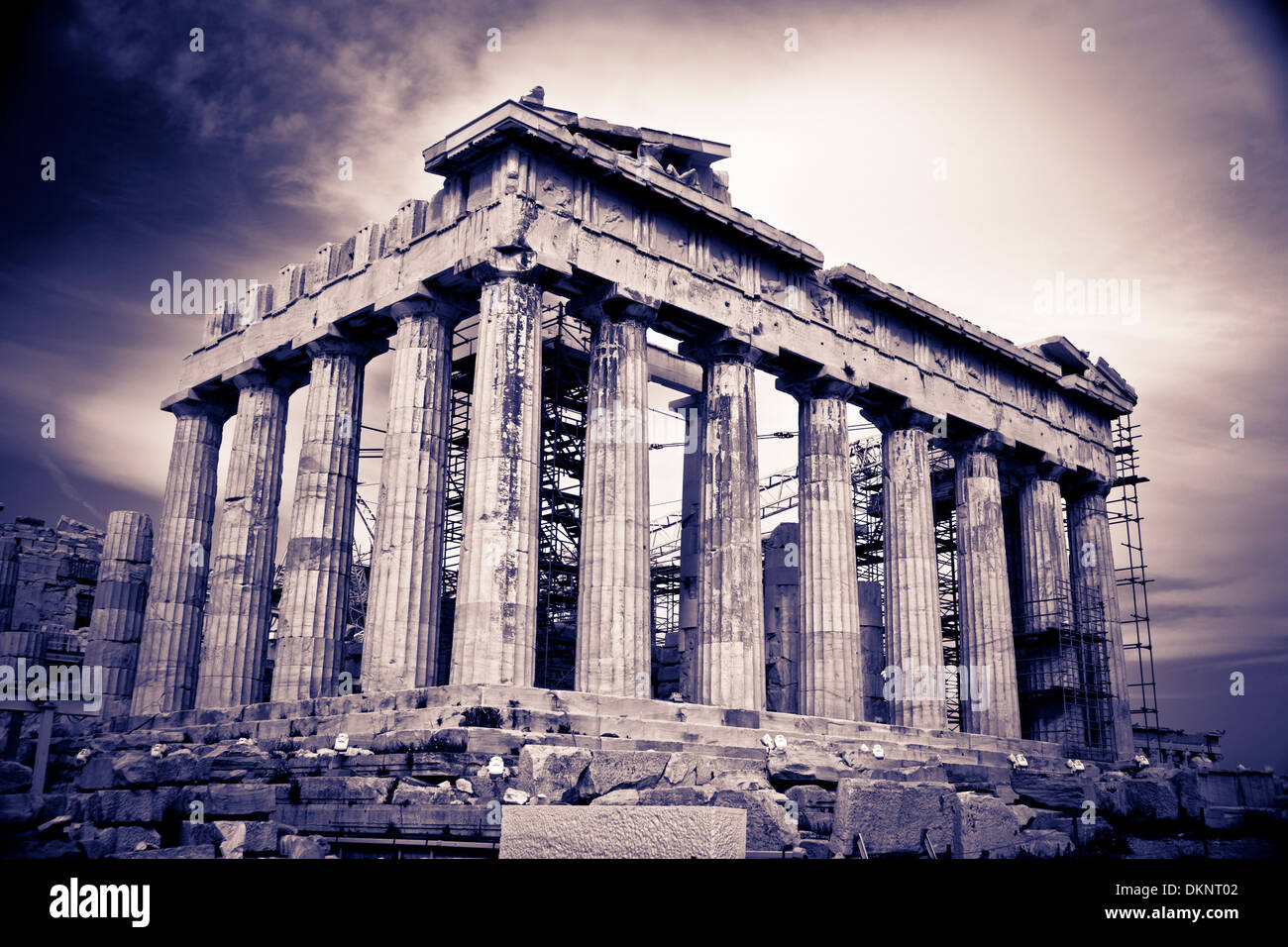 Parthenon style temples hi-res stock photography and images - Alamy
