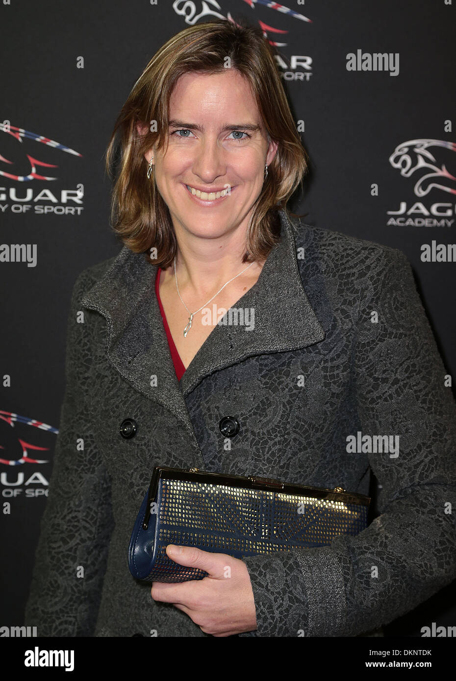 London, UK, 8th December 2013 Katherine Grainger arrives at Jaguar ...