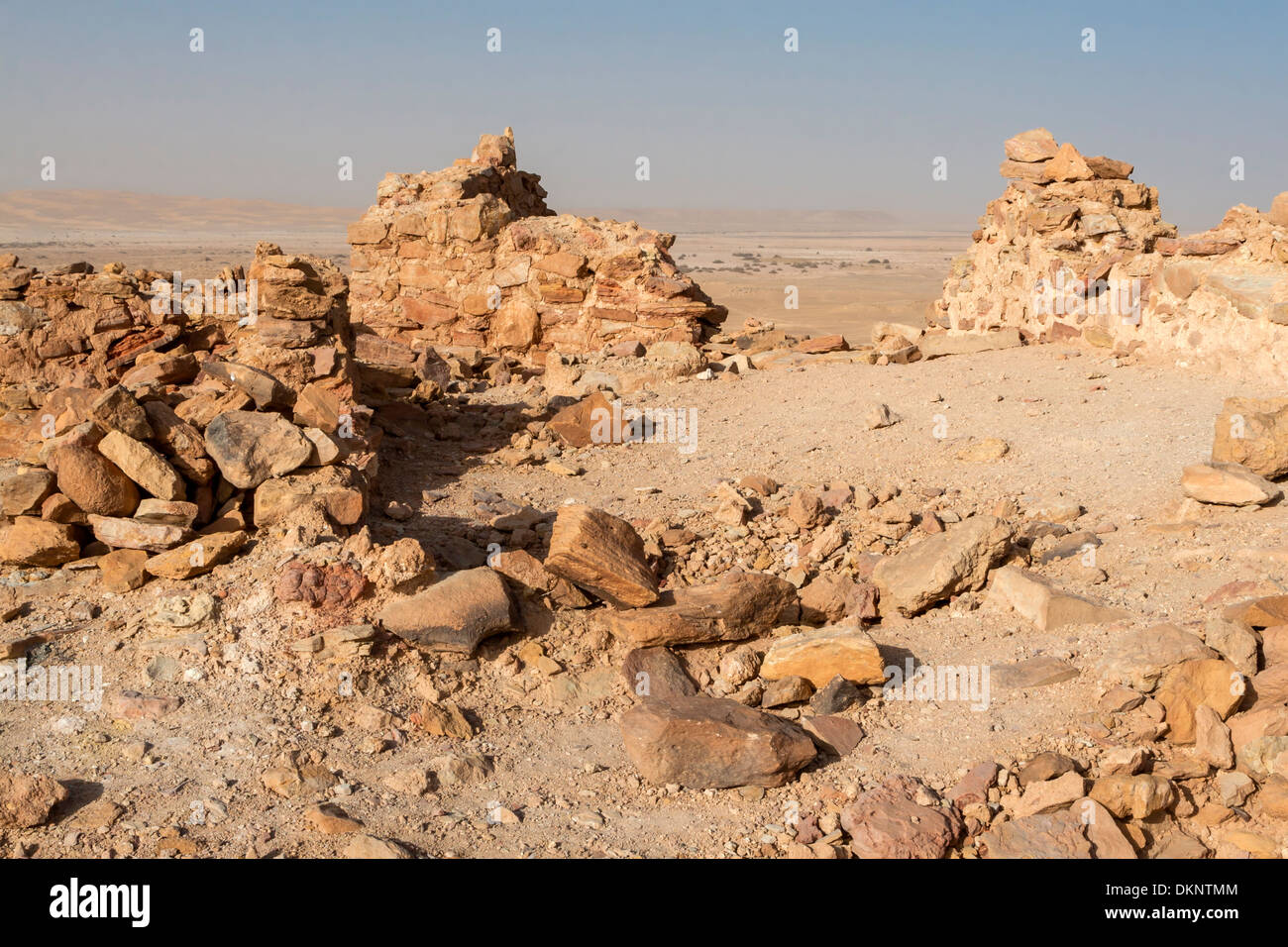 Libya, Ras al-Ghoul. Ruins of a Byzantine Fort on the Border of Present ...
