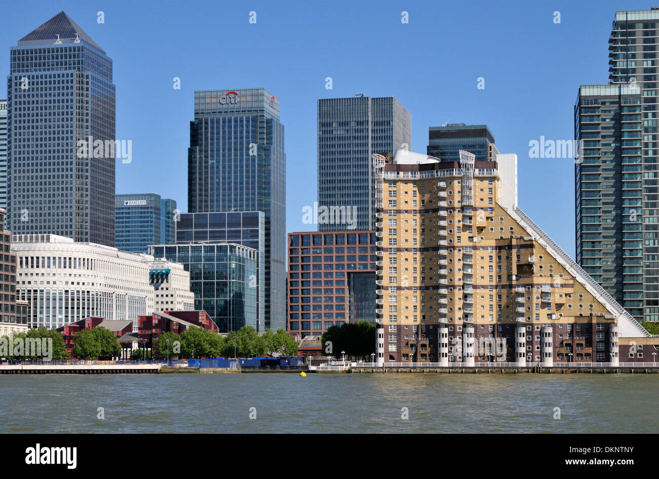 Riverside, Canary Wharf Estate, Isle of Dogs, Docklands, London E14 ...