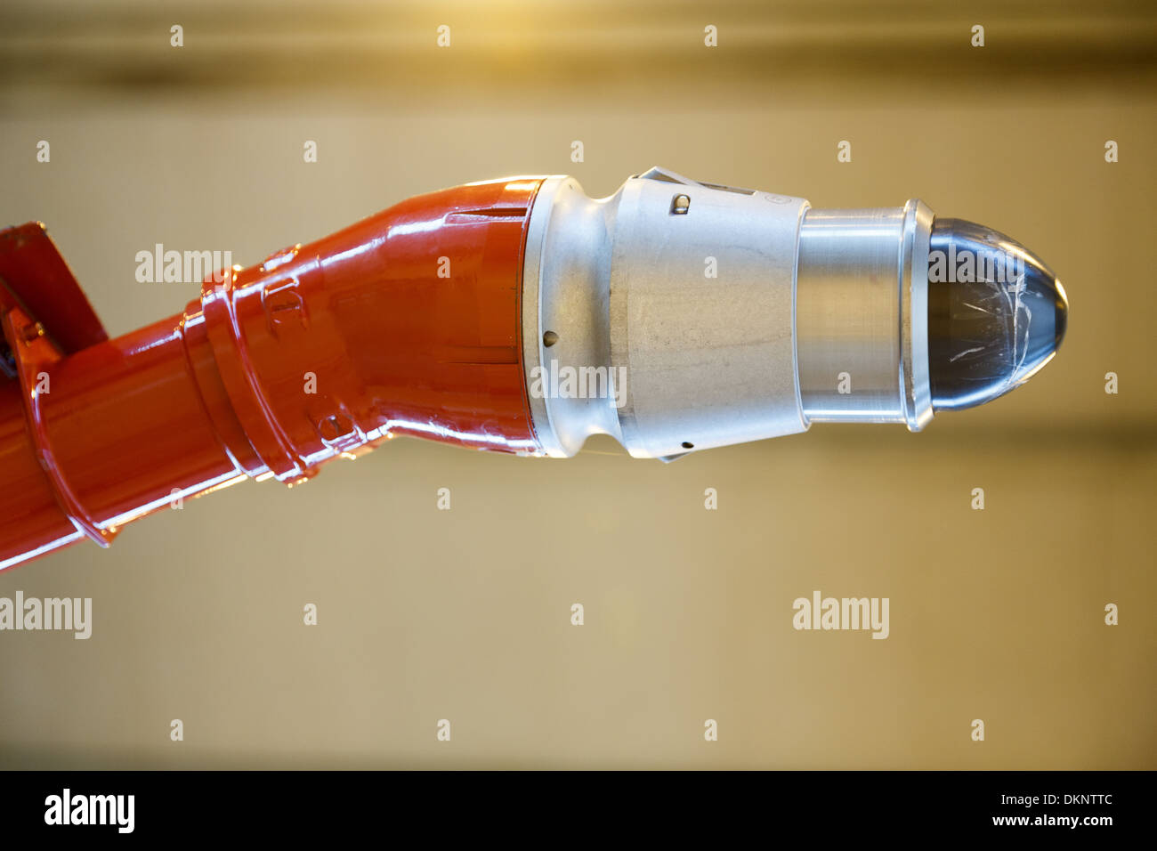 Aerial refueling probe of an F/A-18 fighter aircraft Stock Photo - Alamy