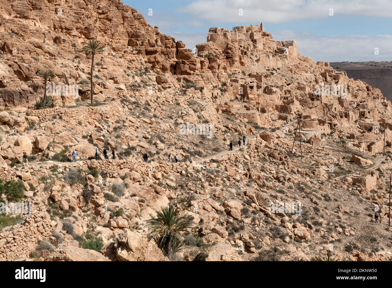 Libya, Jebel Nefusa. European Visitors Going to Inspect Abandoned ...
