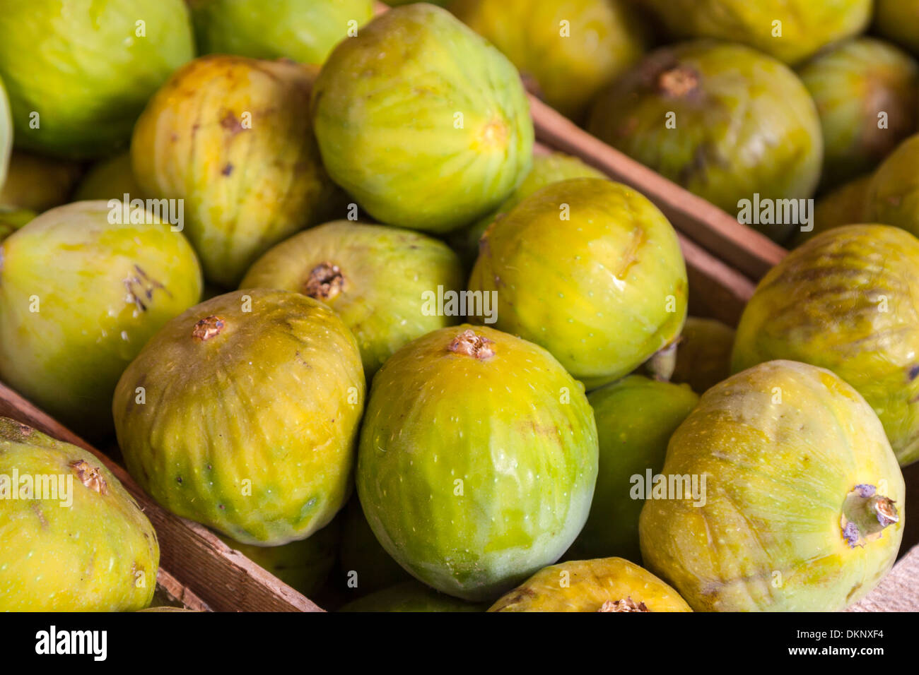 Libya, Tripoli. Figs for Sale at a Roadside Fruit and Vegetable Market ...