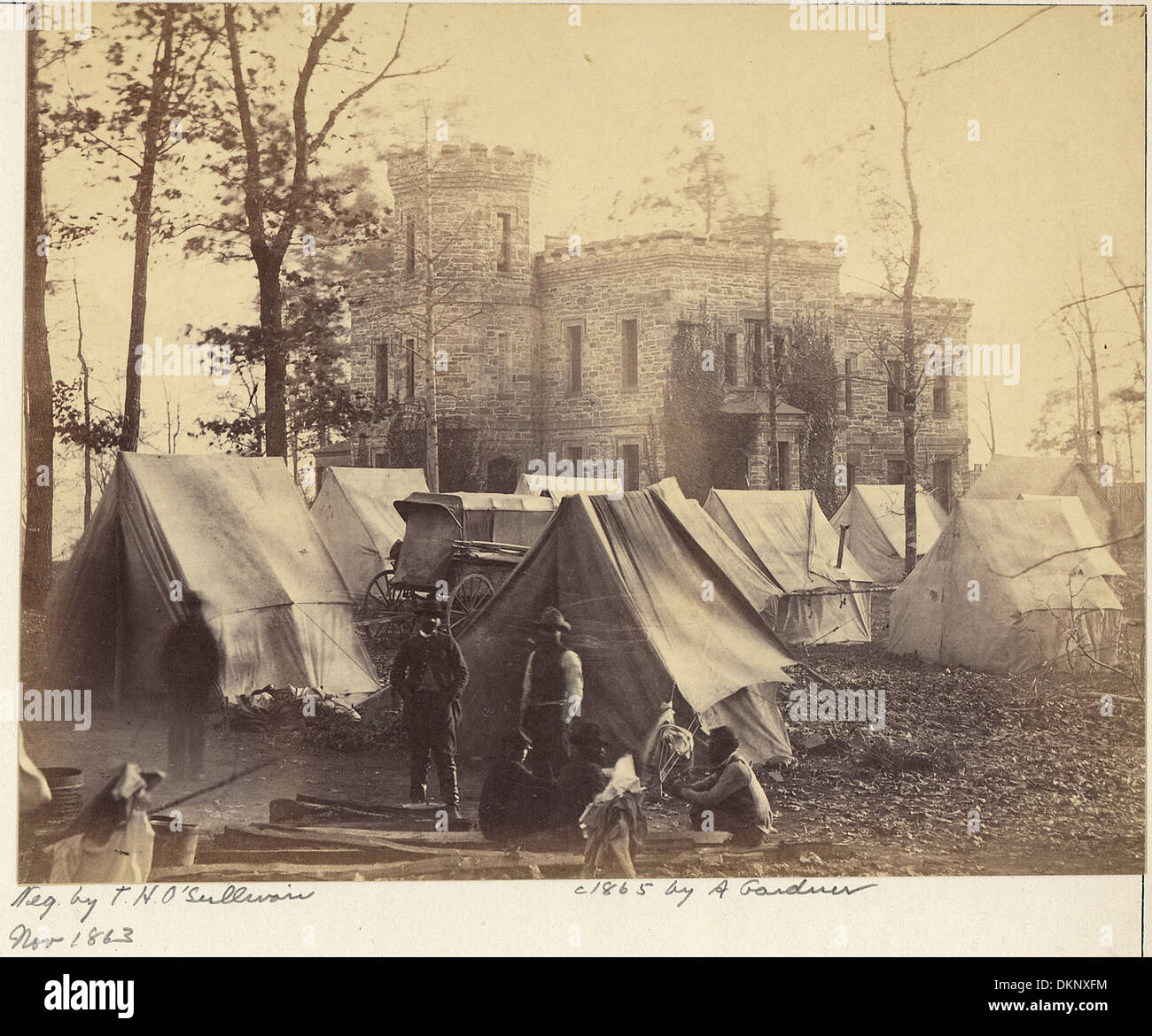 This photograph depicts Castle Murray in Auburn, Virginia, showcasing ...