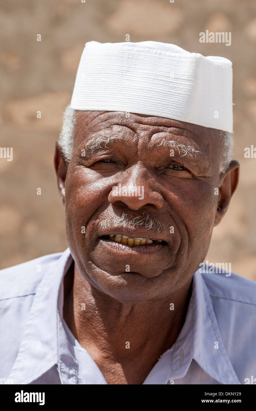 Libya, Yafran (Yefren). Local Resident of African Lineage Stock Photo ...