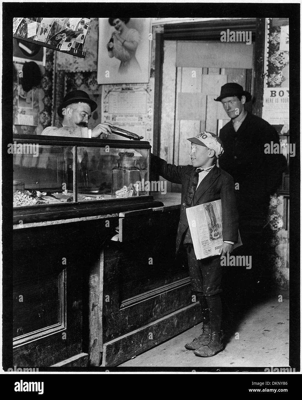 A snapshot of a St. Louis branch office featuring a candy counter, a ...