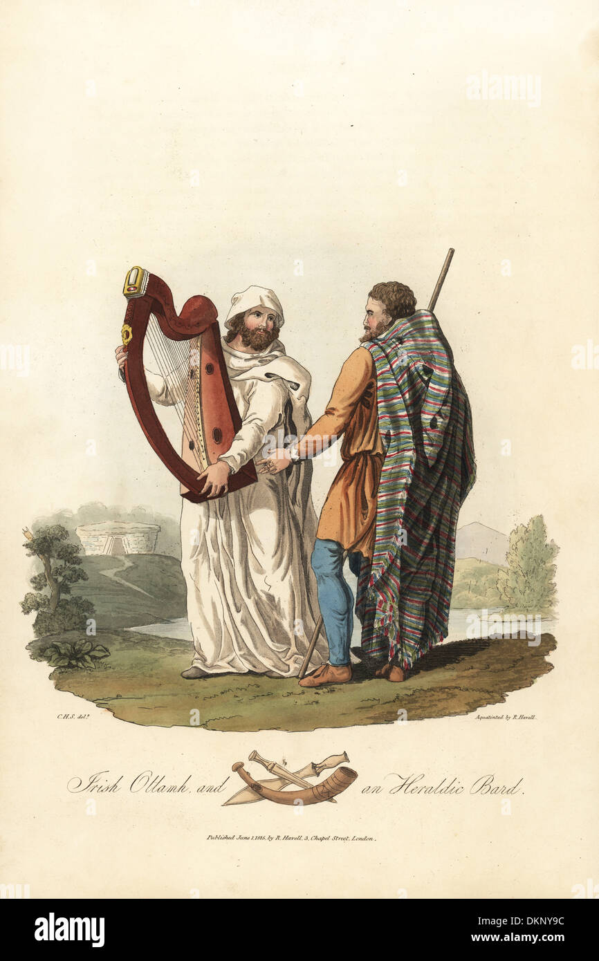 Irish bard hi-res stock photography and images - Alamy