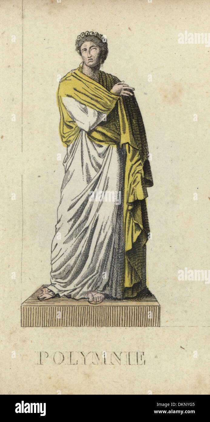 Polyhymnia mythology hi-res stock photography and images - Alamy