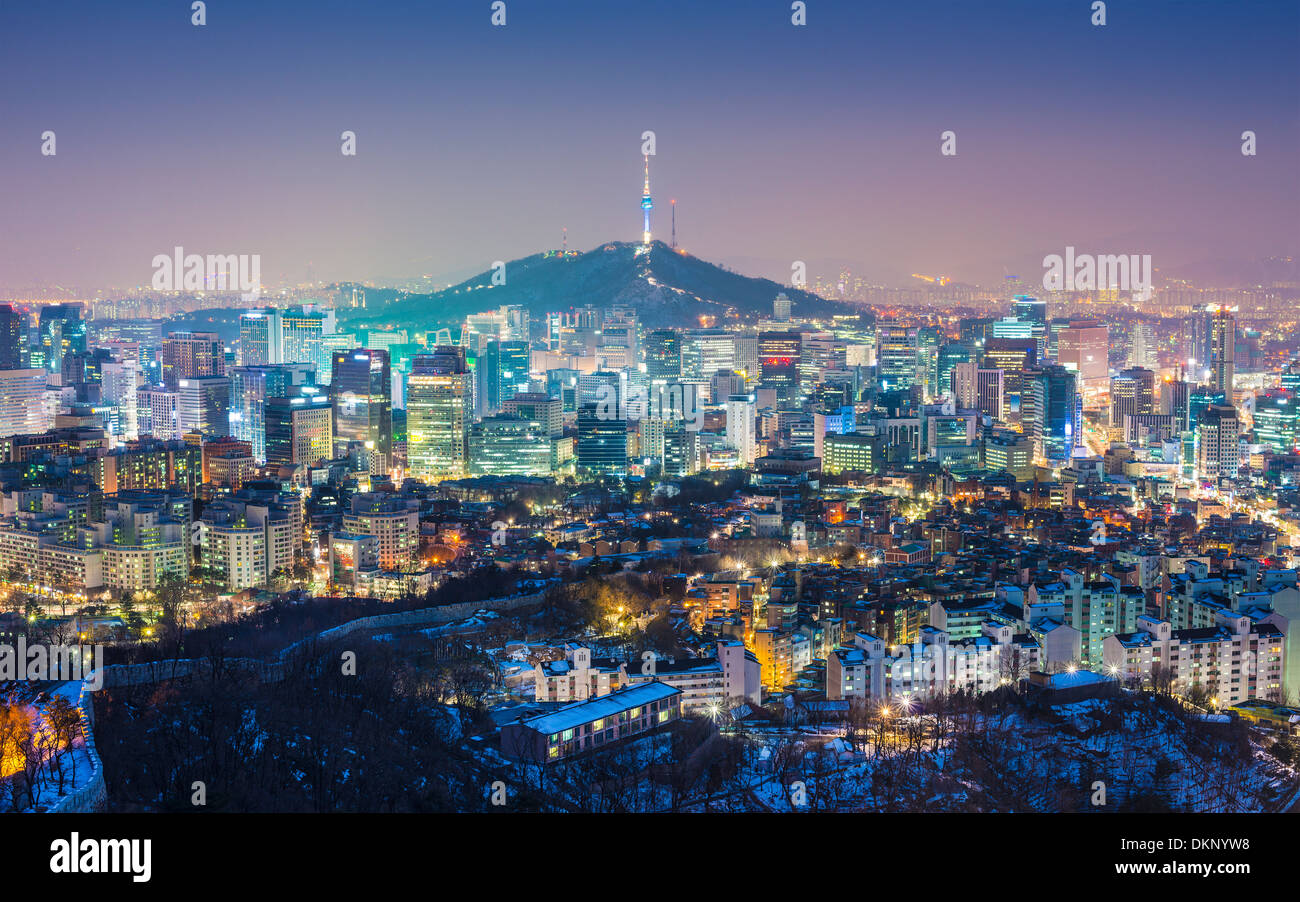 Seoul skyline hi-res stock photography and images - Alamy
