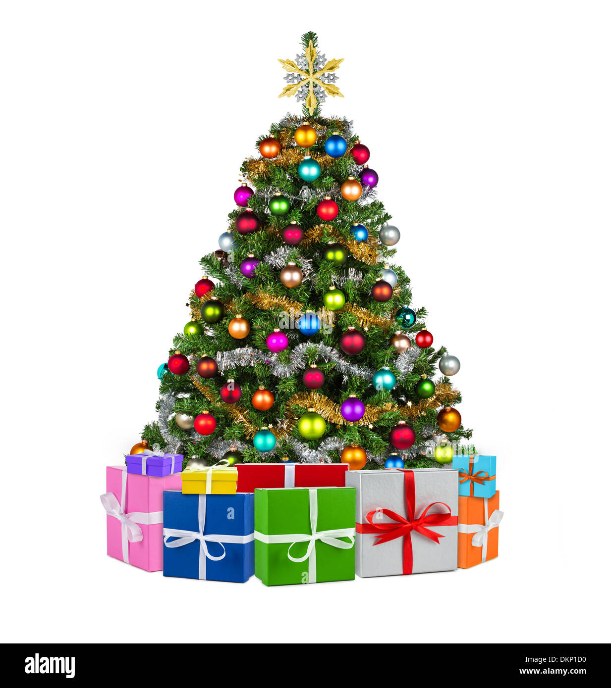 Pile of presents christmas tree hi-res stock photography and images - Alamy