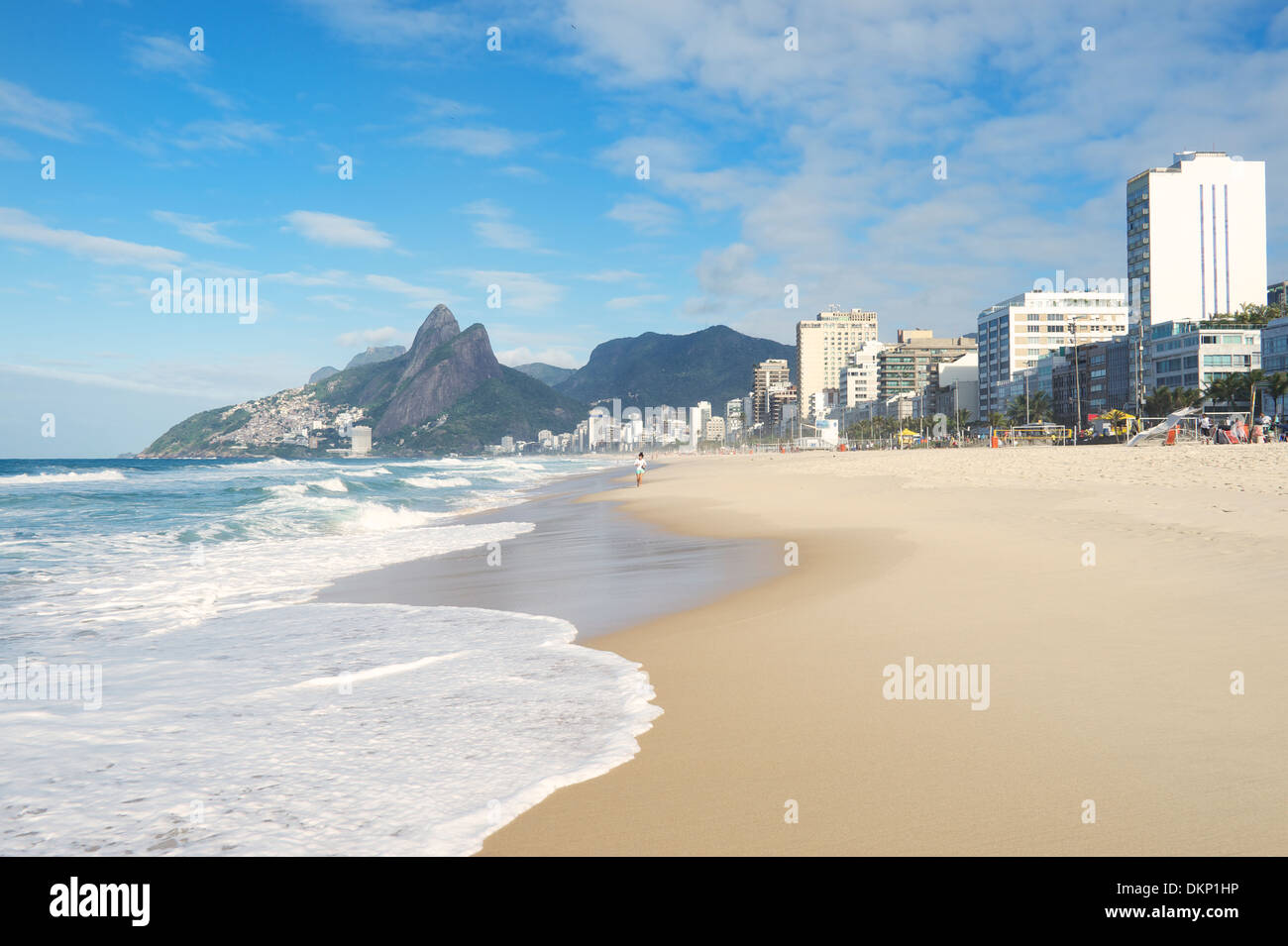 Rio de Janeiro Ipanema Beach Brazil with Two Brothers Dois Irmaos ...