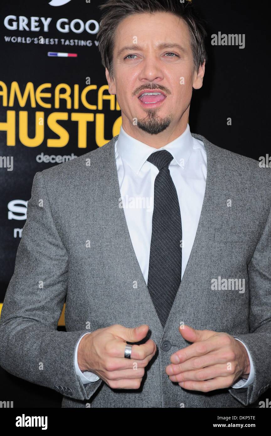 New York, NY, USA. 8th Dec, 2013. Jeremy Lee Renner at arrivals for ...