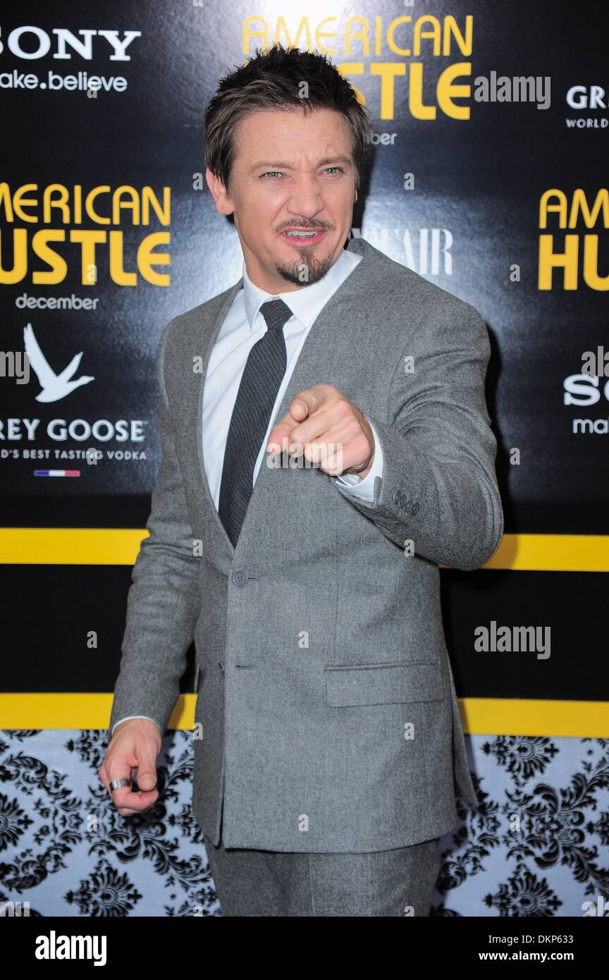 New York, NY, USA. 8th Dec, 2013. Jeremy Lee Renner at arrivals for ...