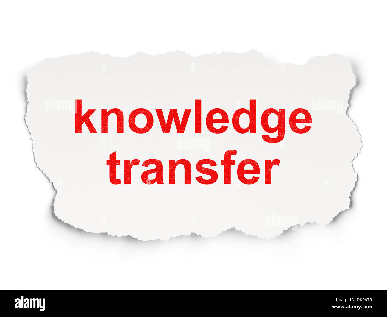 Education concept: Knowledge Transfer on Paper background Stock Photo ...