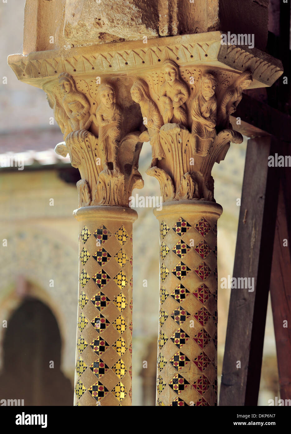 Cloister carving hi-res stock photography and images - Alamy
