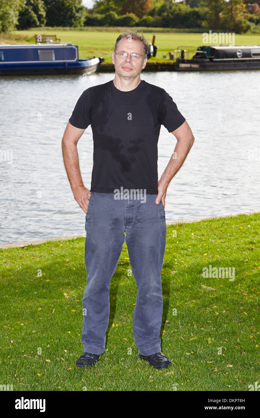 Dr Jeremy Biggs, director of the Freshwater Habitats Trust, pictured ...