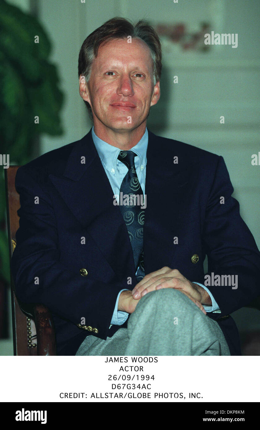 JAMES WOODS.ACTOR.26/09/1994.D67G34AC.CREDIT: ALLSTAR Stock Photo - Alamy