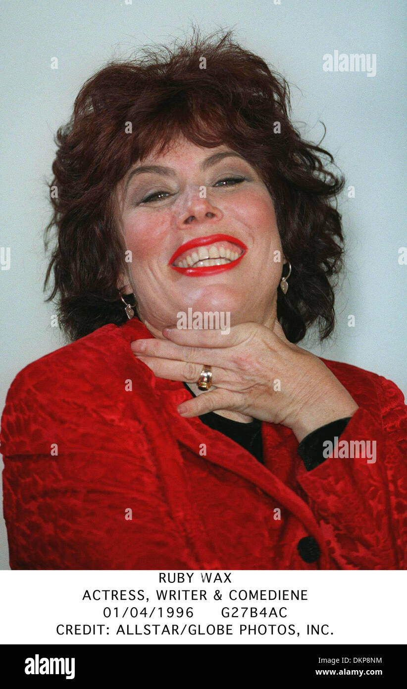 Ruby wax 1996 hi-res stock photography and images - Alamy