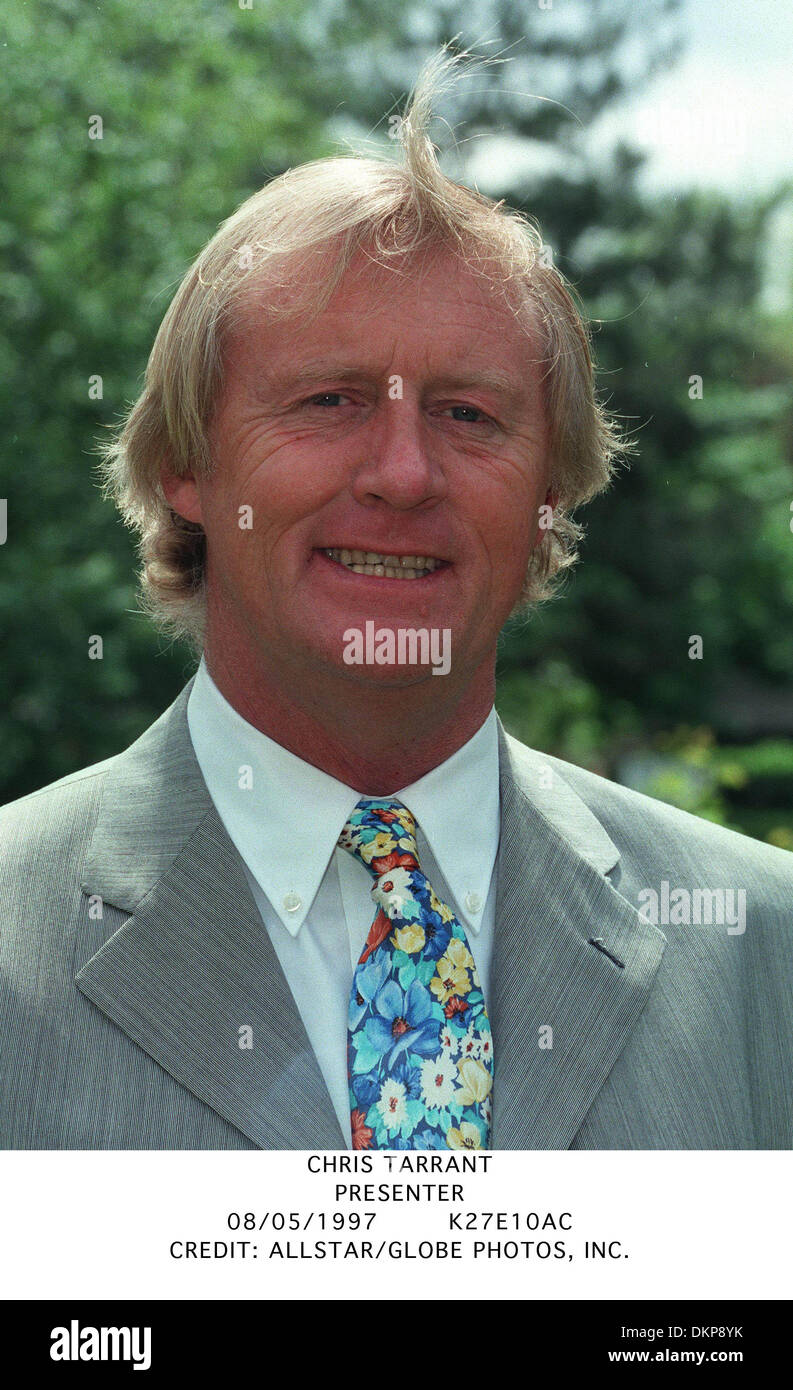 CHRIS TARRANT.PRESENTER.08/05/1997.K27E10AC.CREDIT: ALLSTAR Stock Photo ...