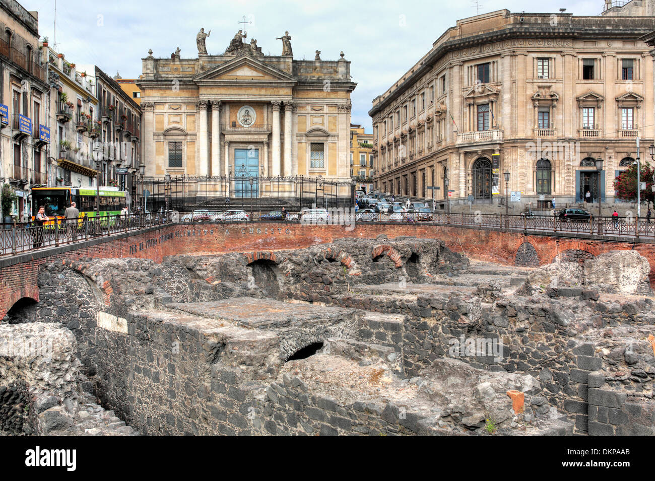 Amphitheater catania hi-res stock photography and images - Alamy
