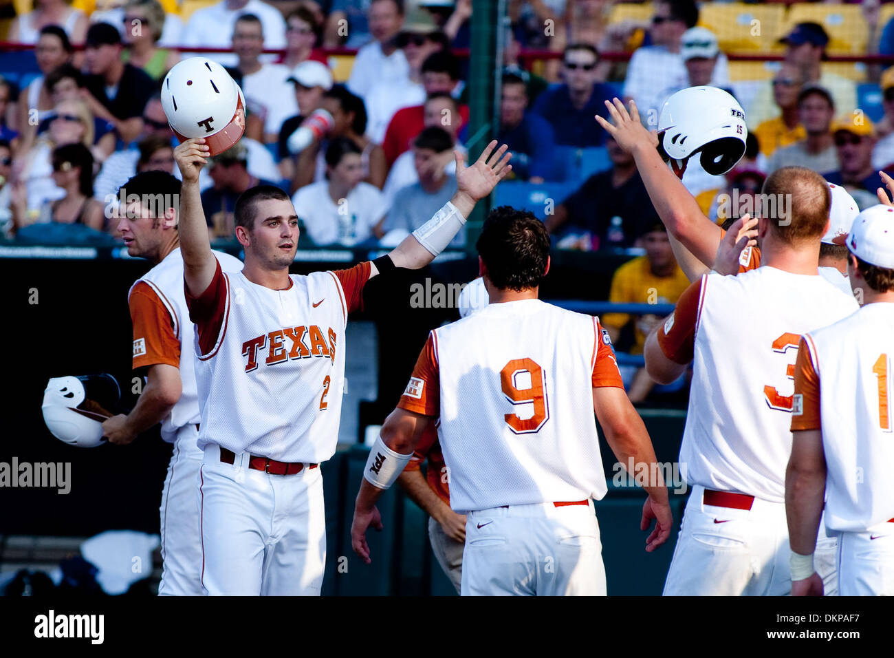 2009 college world series hi-res stock photography and images - Alamy