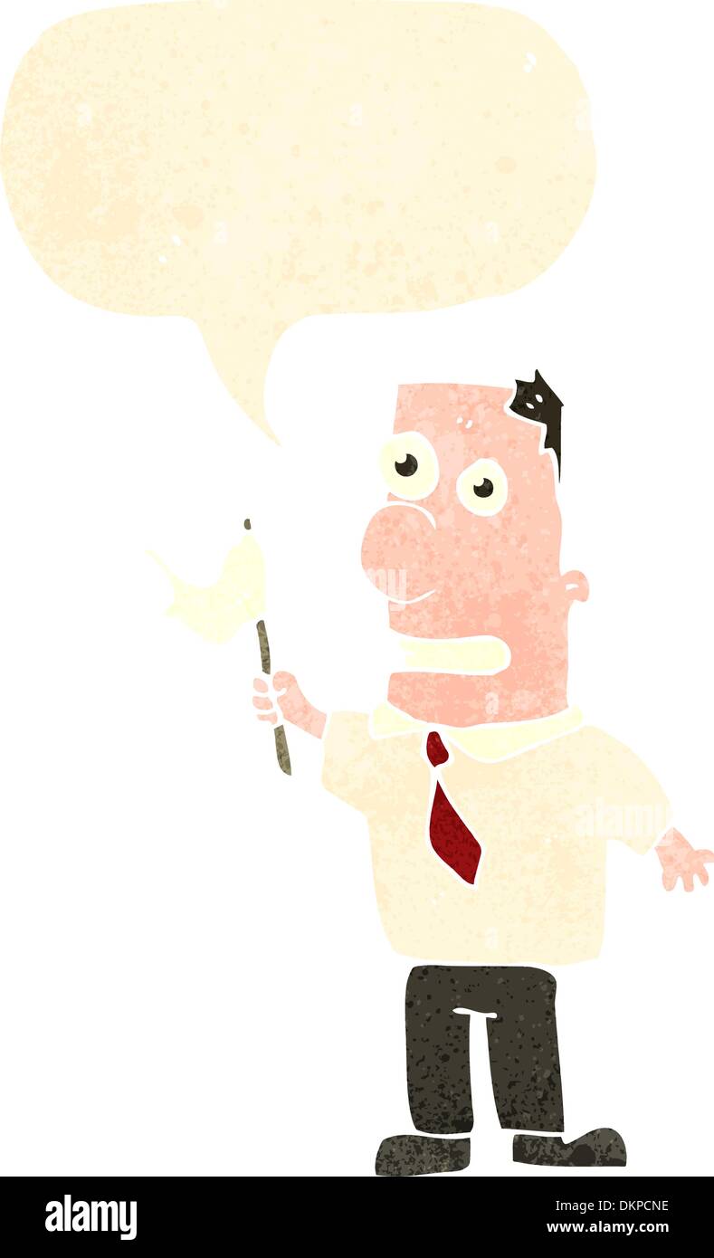 Retro cartoon with texture. Isolated on White Stock Vector Image & Art ...