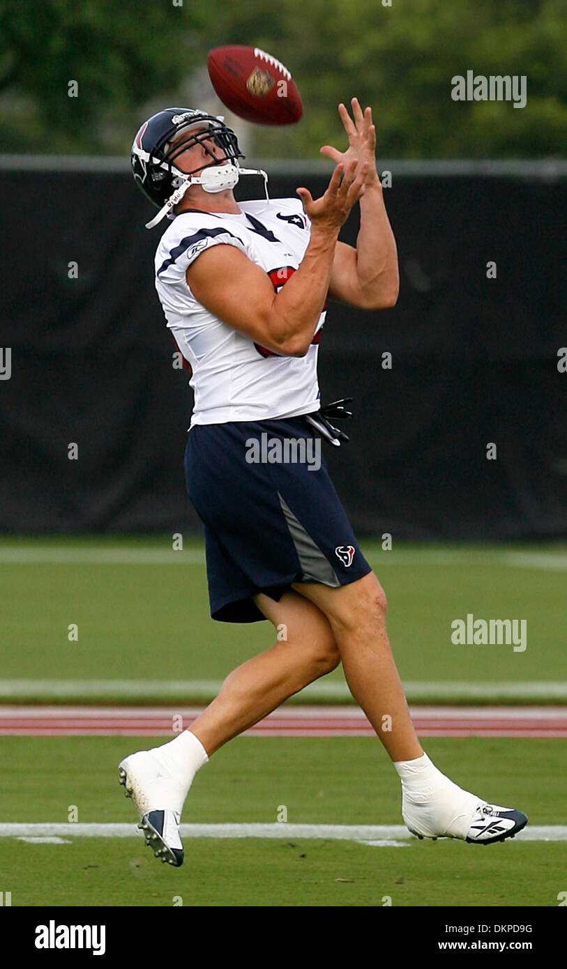 July 31, 2009 - Houston, Texas, USA - 31 July 2009: Texans rookie ...