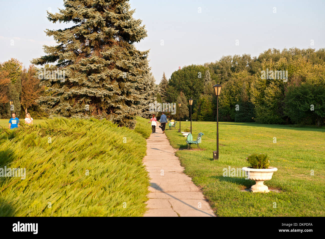 Botanical Gardens of Chisinau, the capital of Moldova in Eastern Europe ...