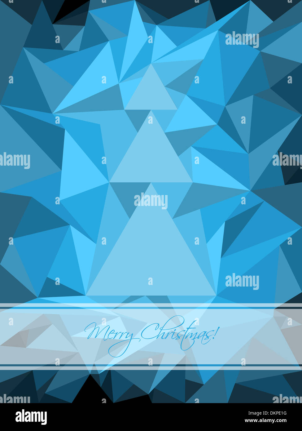 Triangle shaped christmas tree hi-res stock photography and images - Alamy