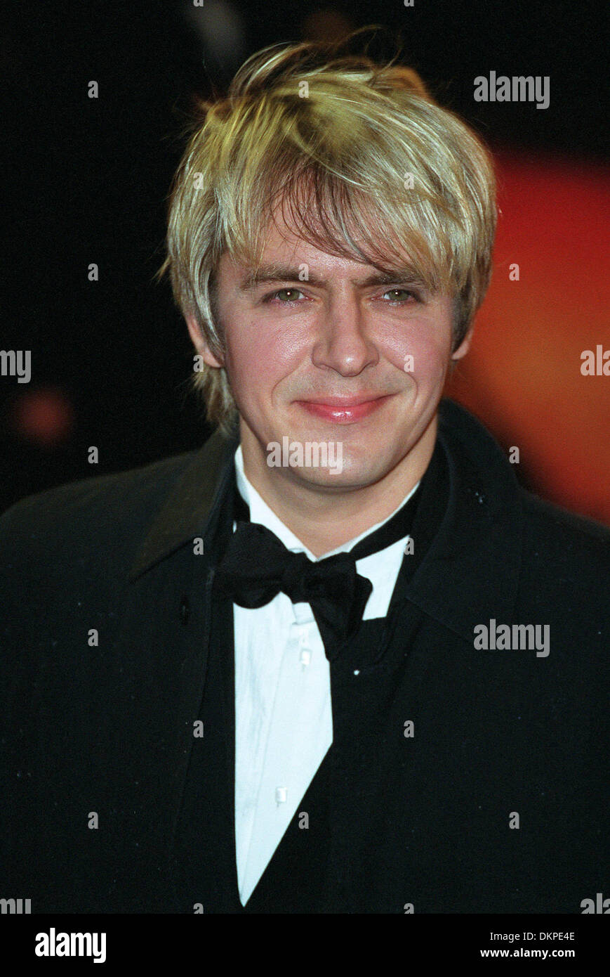 NICK RHODES.MUSICIAN DURAN DURAN.LEICESTER SQ, LONDON, .24/02/2002 ...