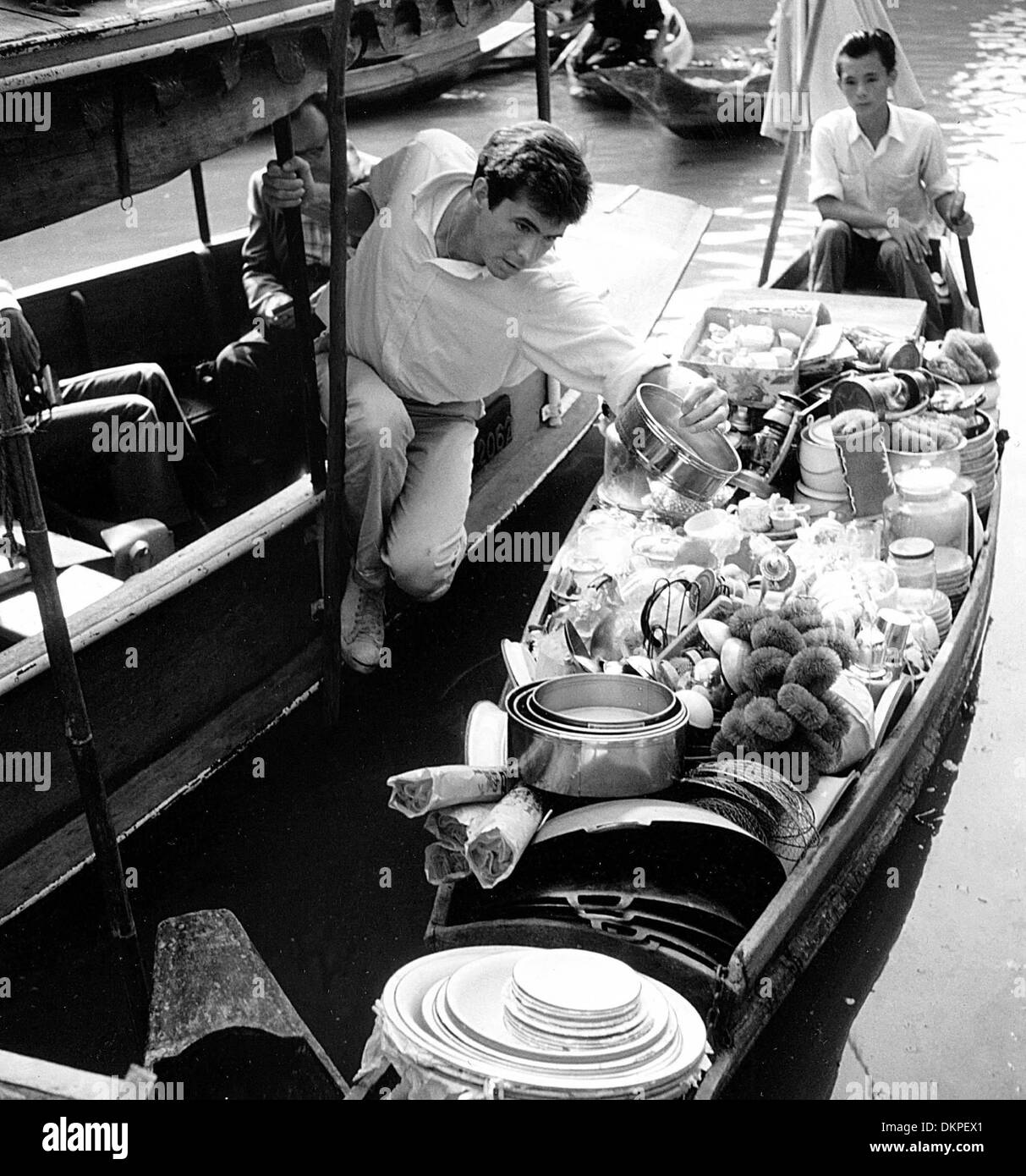 Sept. 10, 2002 - ANTHONY PERKINS ON LOCATION IN THAILAND. FRANK MAYNARD ...