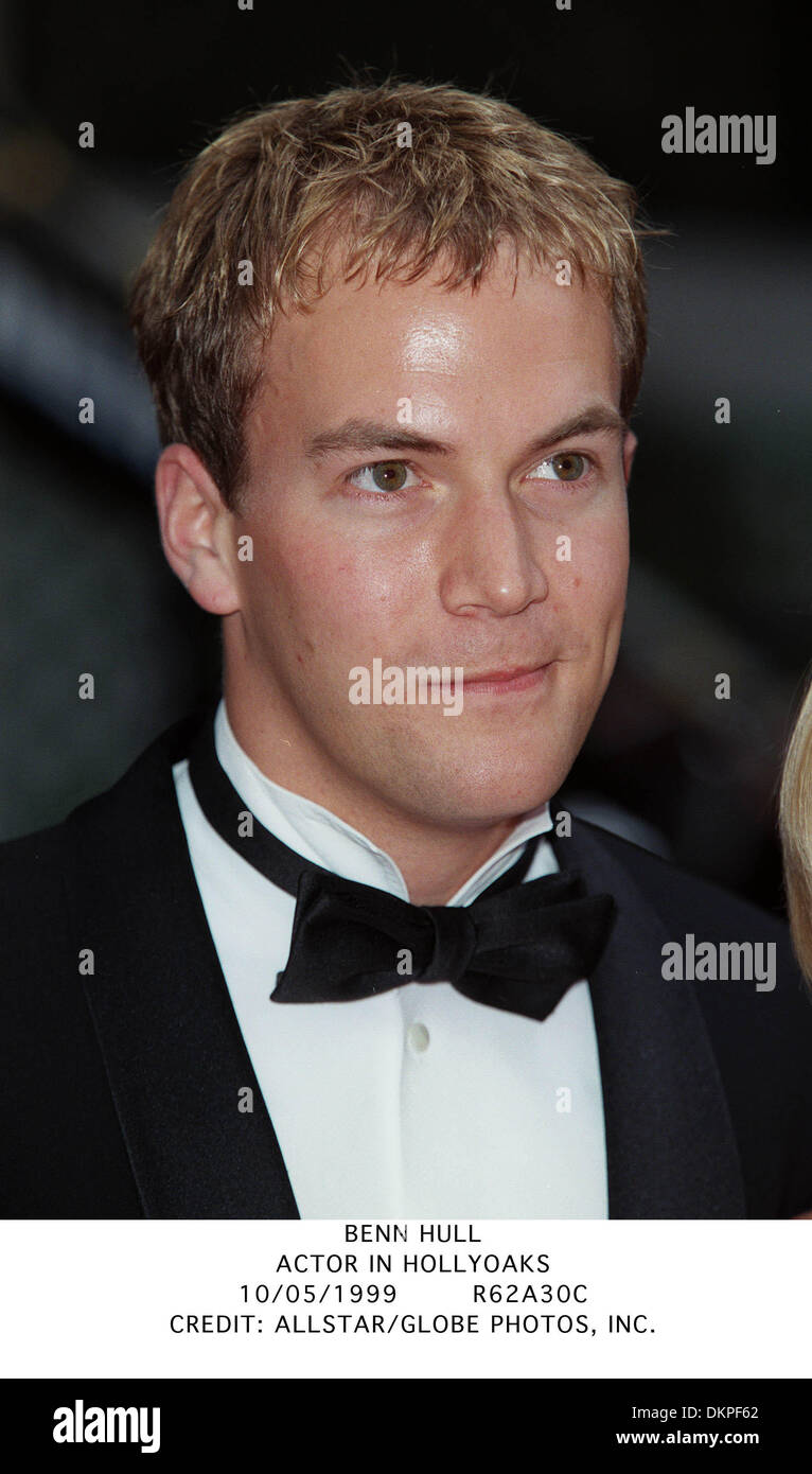 BENN HULL.ACTOR IN HOLLYOAKS.10/05/1999.R62A30C Stock Photo - Alamy