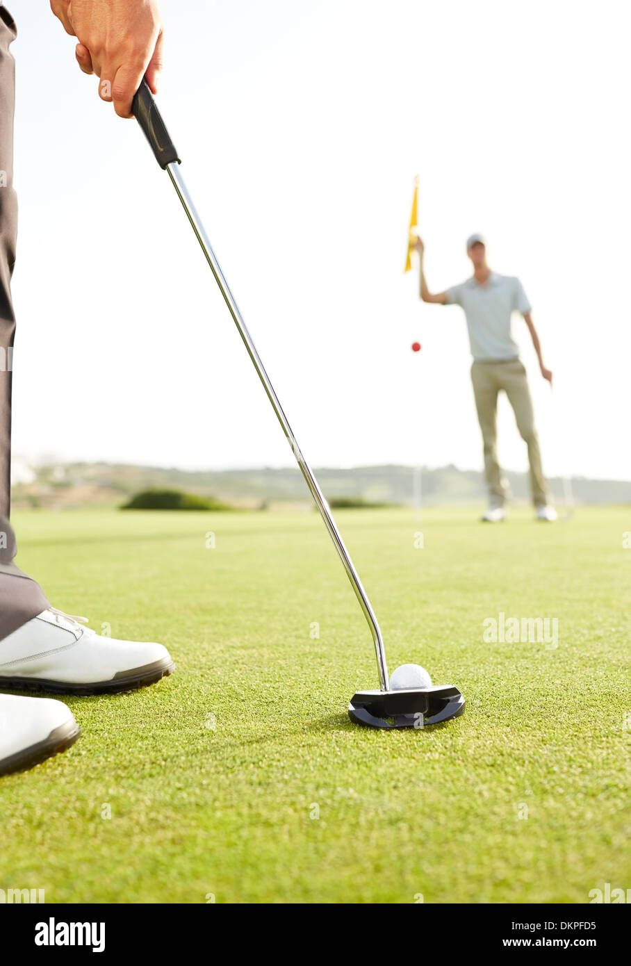 Putting greens hi-res stock photography and images - Alamy