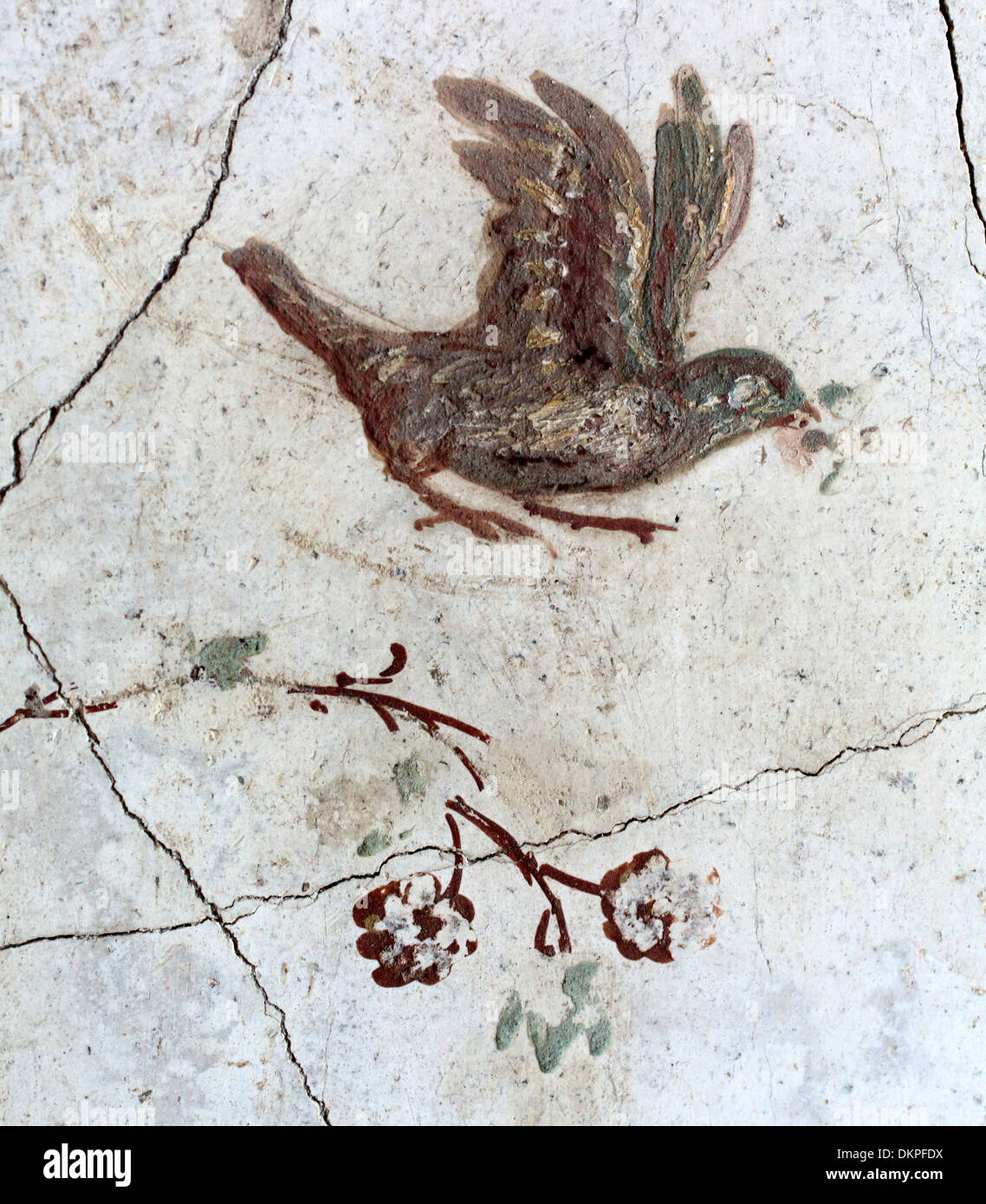 Ancient roman columns mural painting hi-res stock photography and ...