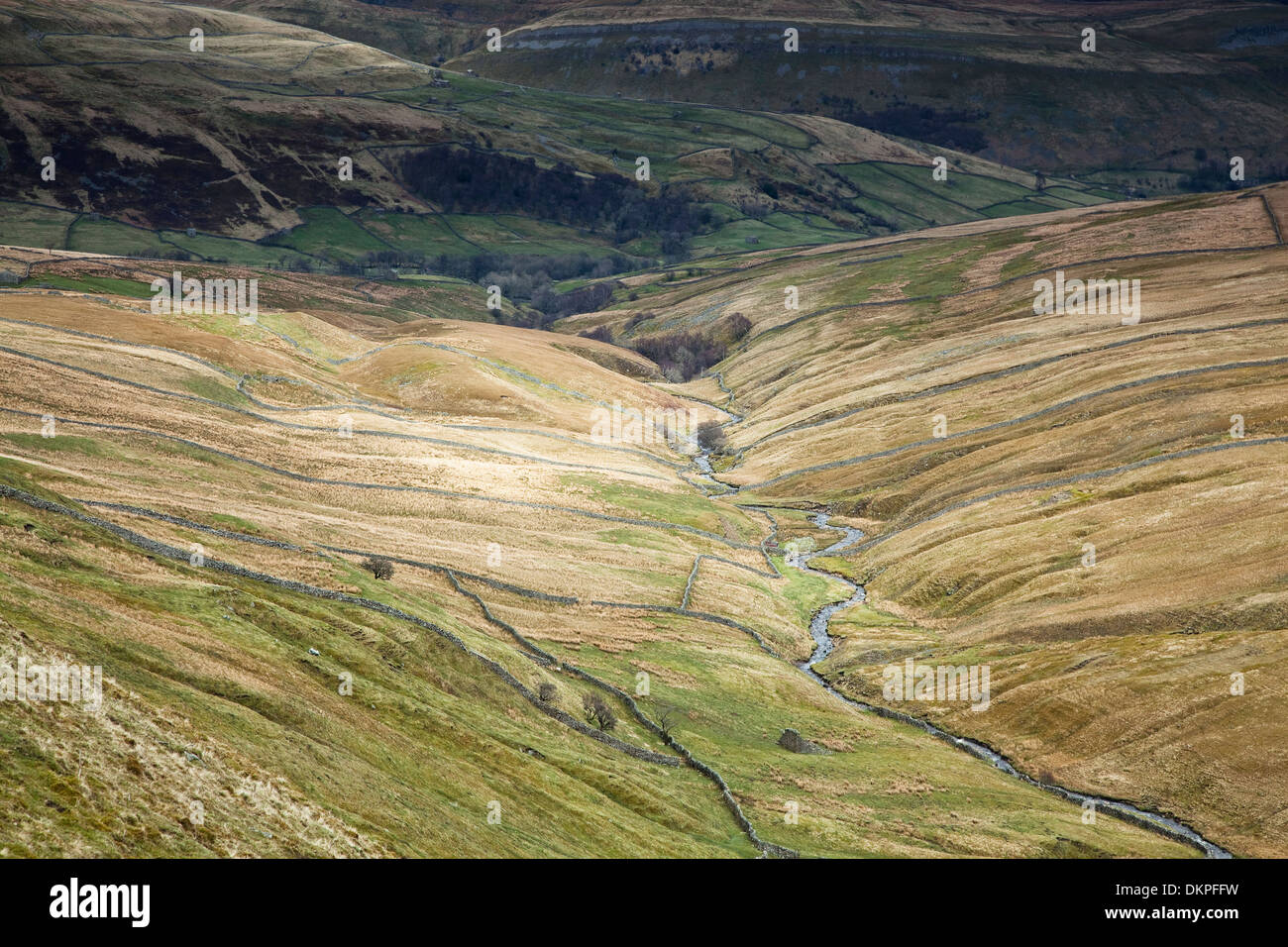 River valley in rural landscape Stock Photo - Alamy