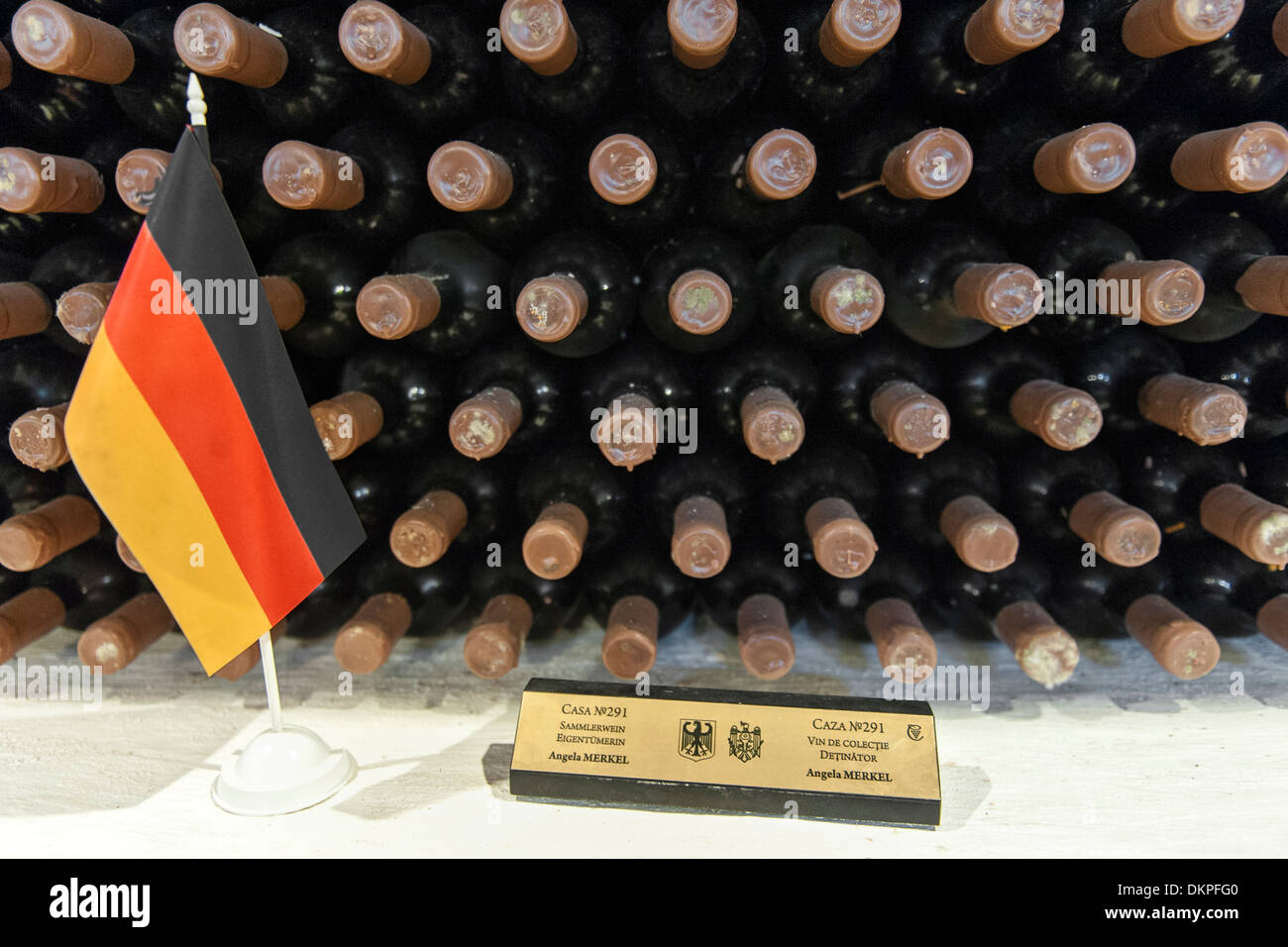 Angela Merkel's personal wine collection stored in the Cricova wine ...