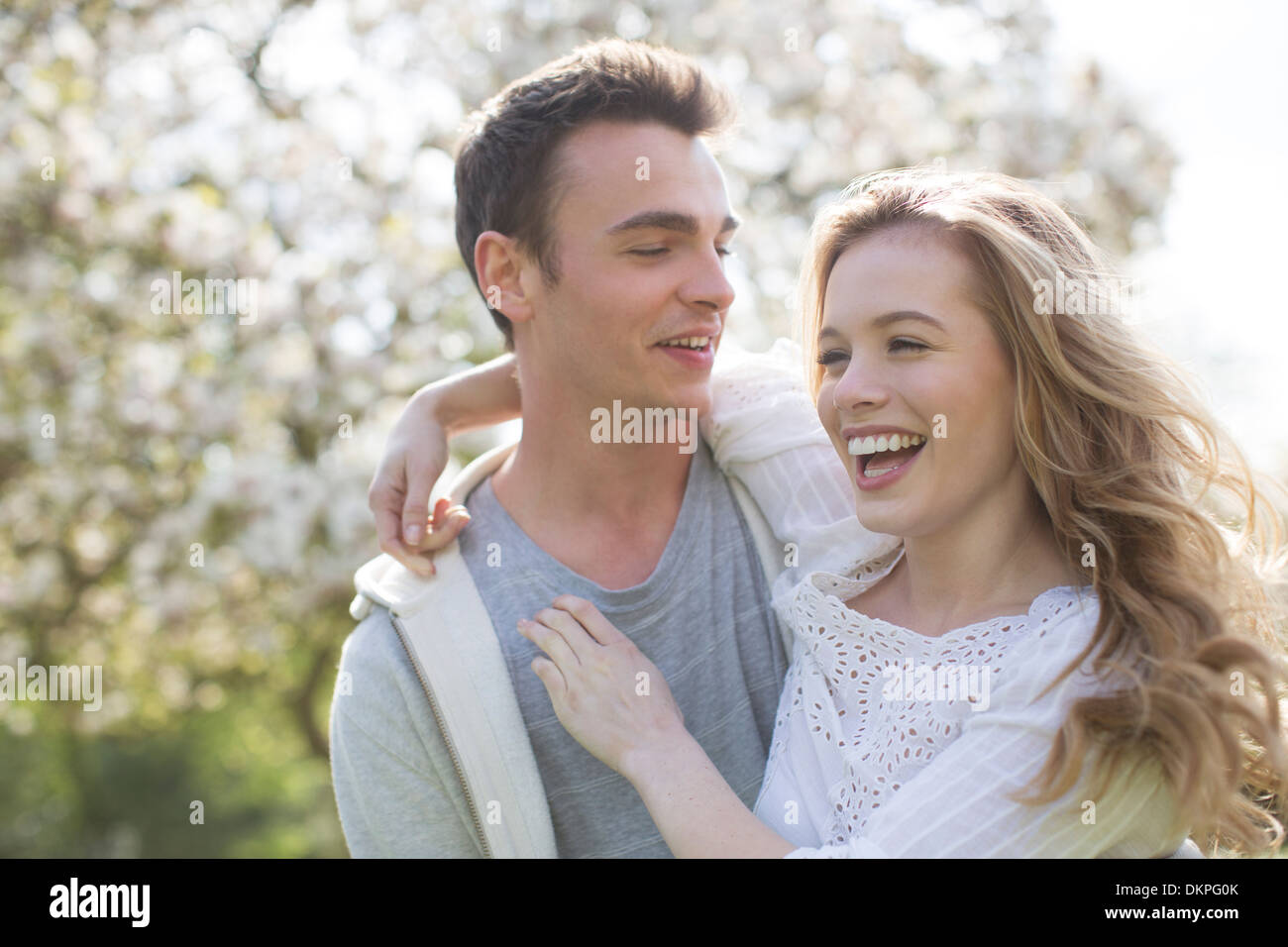 Youth couple sunny daytime hi-res stock photography and images - Alamy