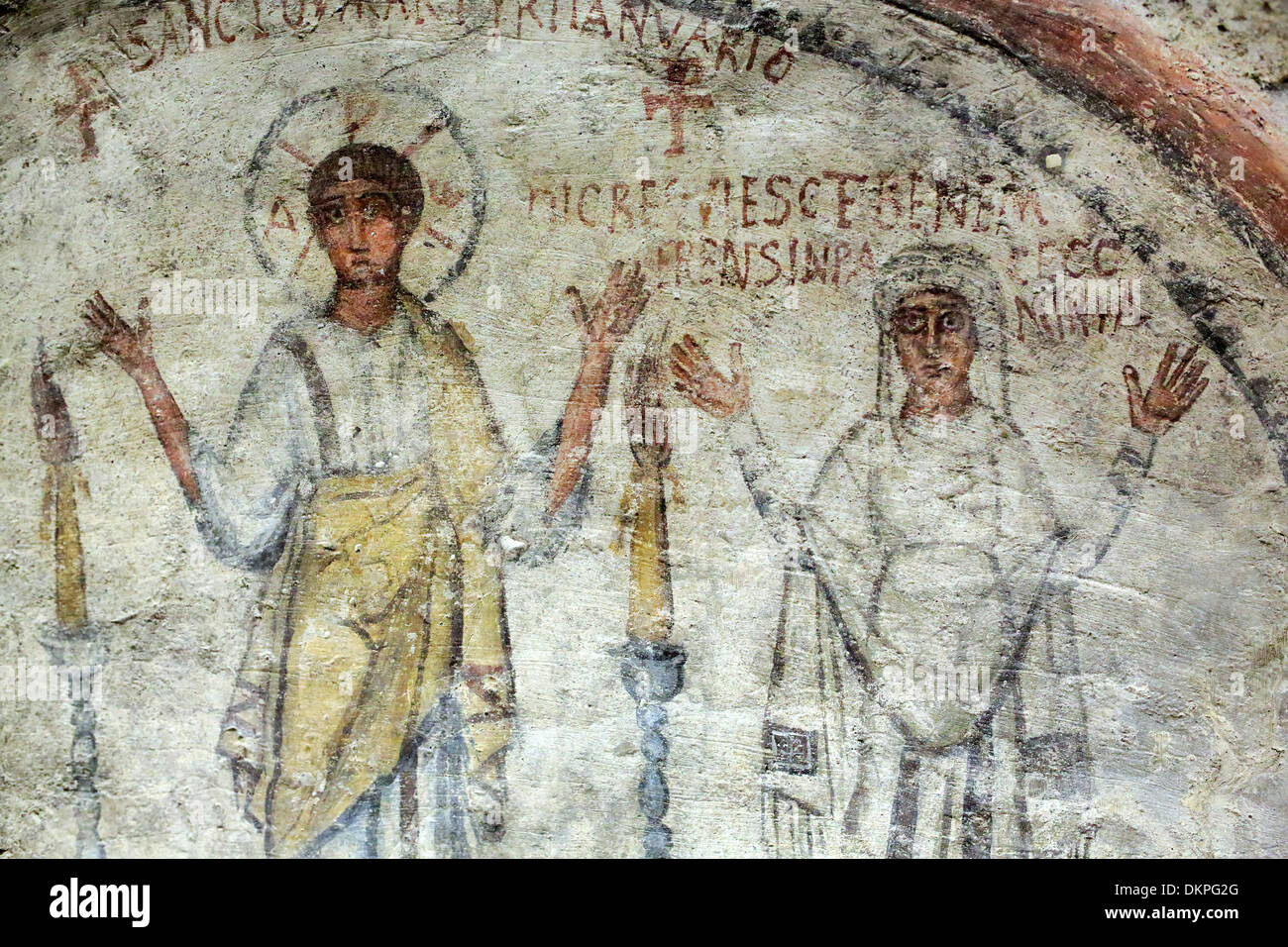 Christian Catacombs Painting
