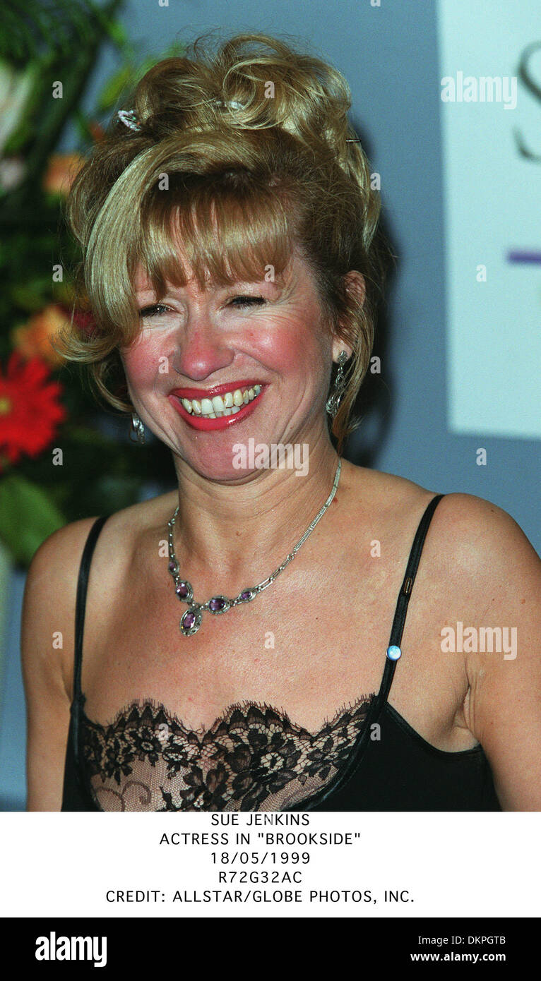 sue-jenkins-actress-in-brookside-18-05-1999-r72g32ac-stock-photo