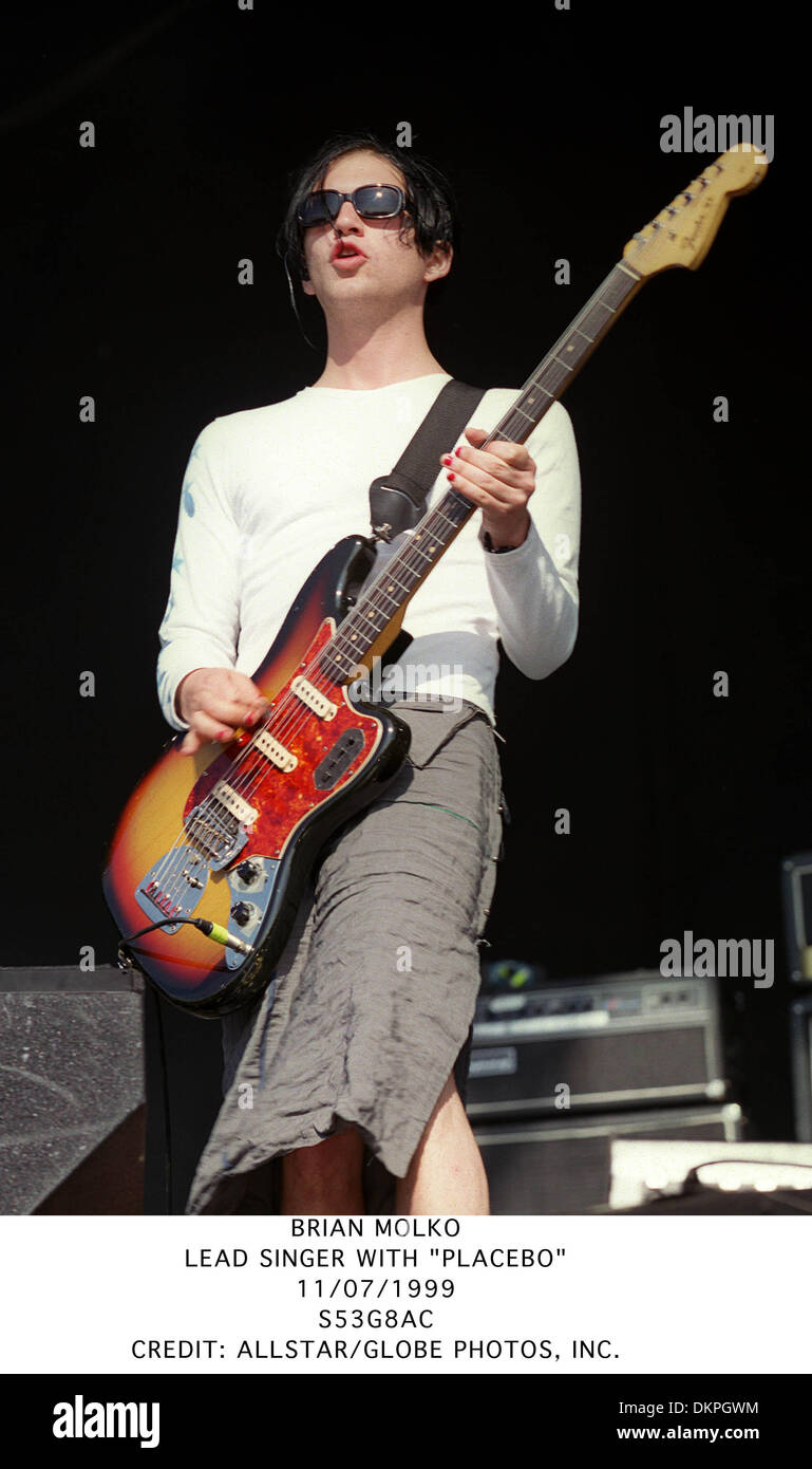 Lead singer of placebo hi-res stock photography and images - Alamy