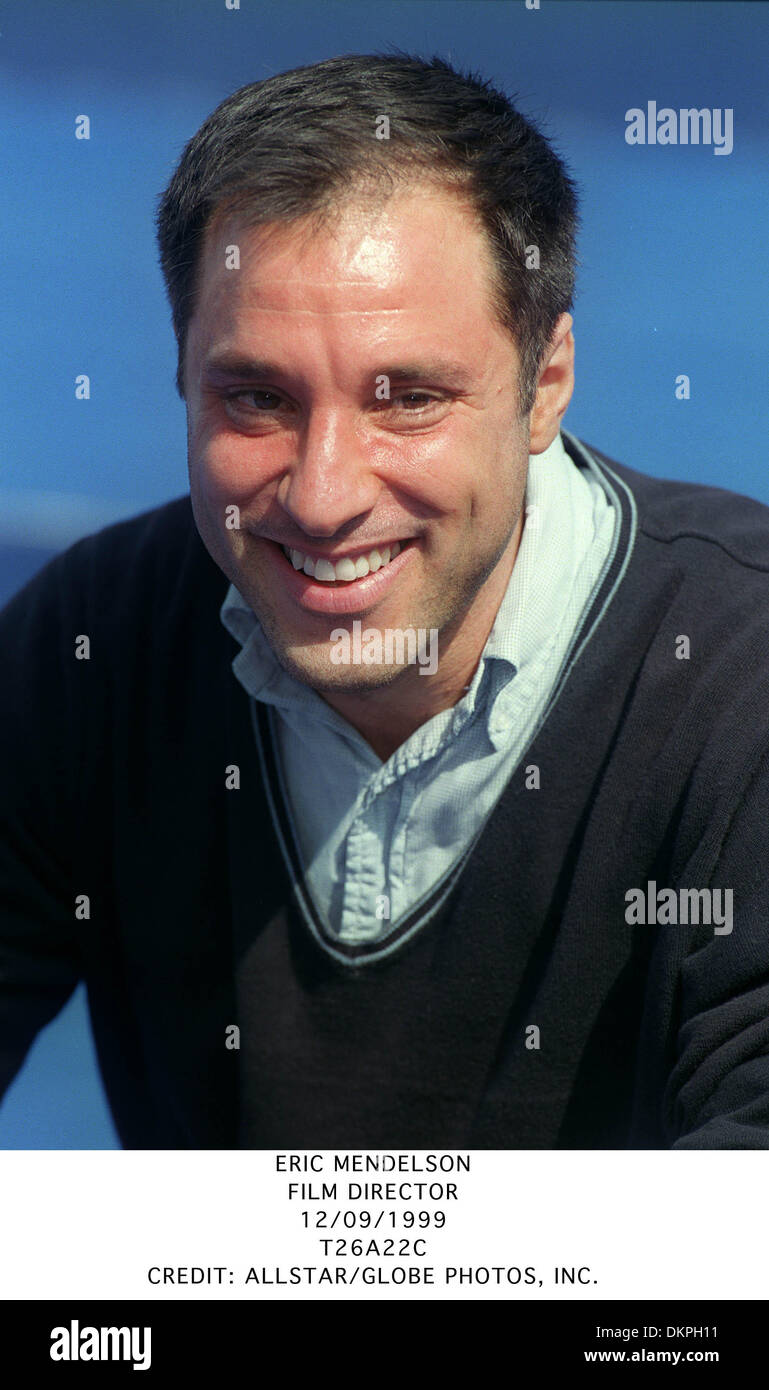 ERIC MENDELSON.FILM DIRECTOR.12/09/1999.T26A22C Stock Photo - Alamy