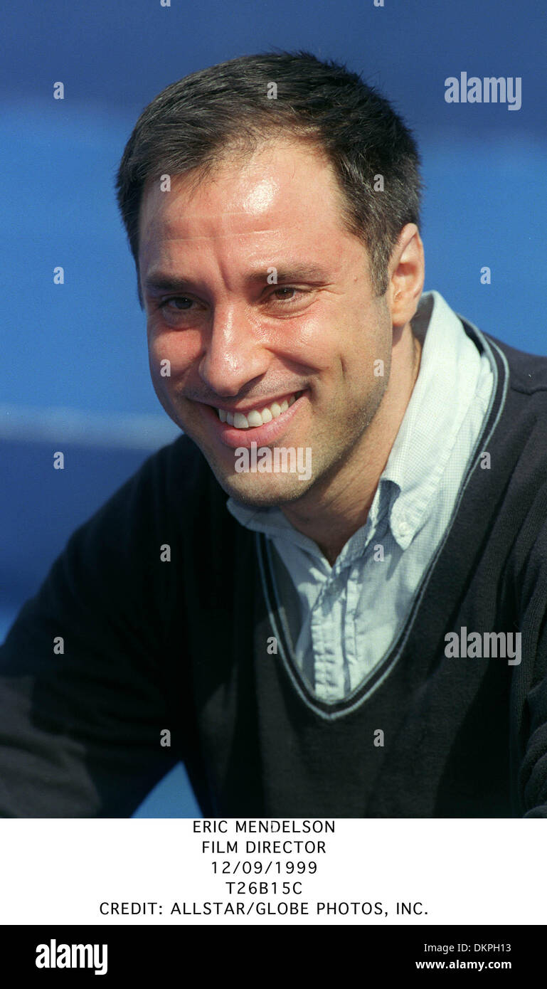 ERIC MENDELSON.FILM DIRECTOR.12/09/1999.T26B15C Stock Photo - Alamy