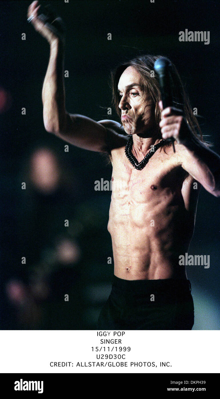 Iggy Pop Singer High Resolution Stock Photography and Images - Alamy