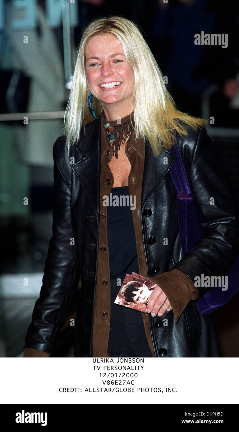 Ulrika jonsson hi-res stock photography and images - Alamy