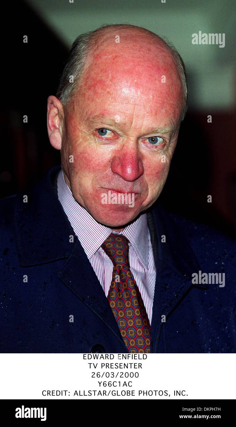 Mar. 26, 2000 - EDWARD ENFIELD.TV PRESENTER.26/03/2000.Y66C1AC.CREDIT ...