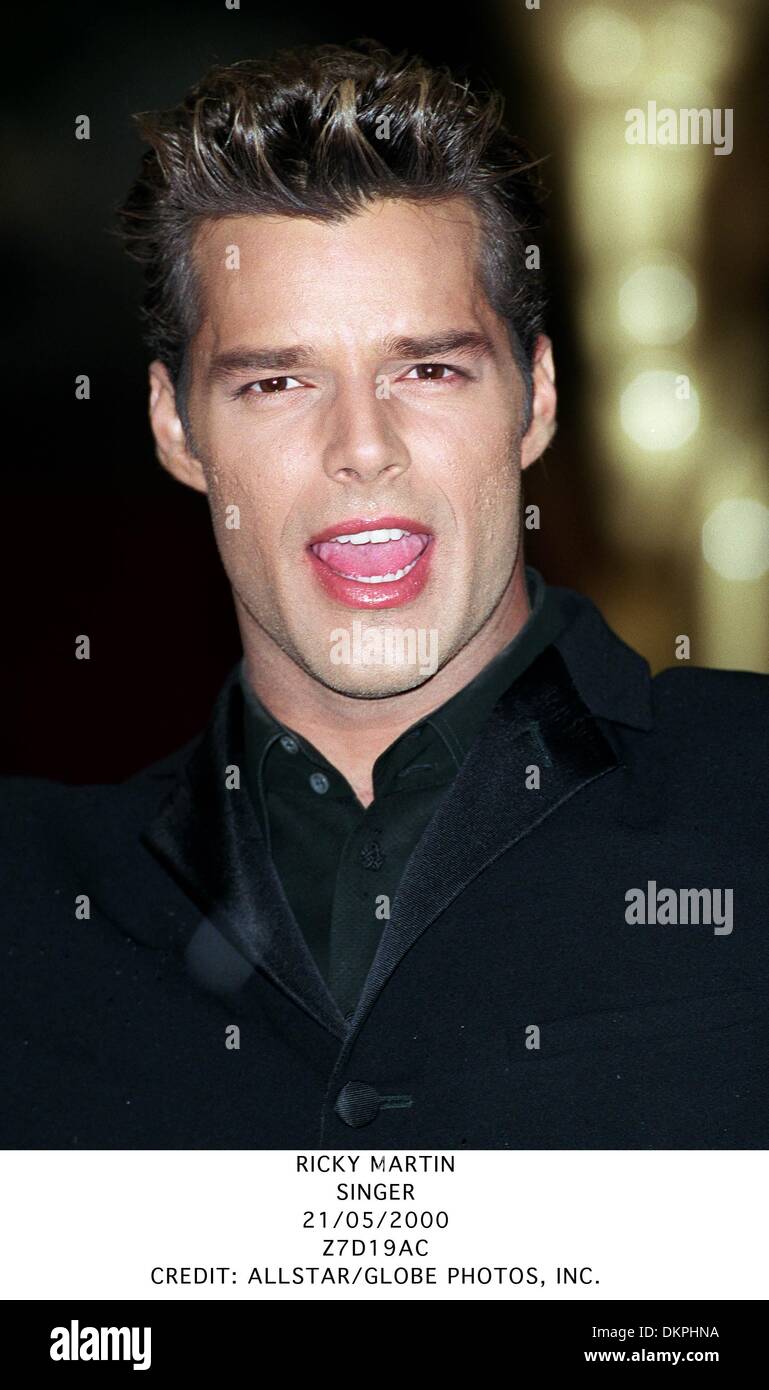 May 21, 2000 - RICKY MARTIN.SINGER.21/05/2000.Z7D19AC.CREDIT:(Credit ...
