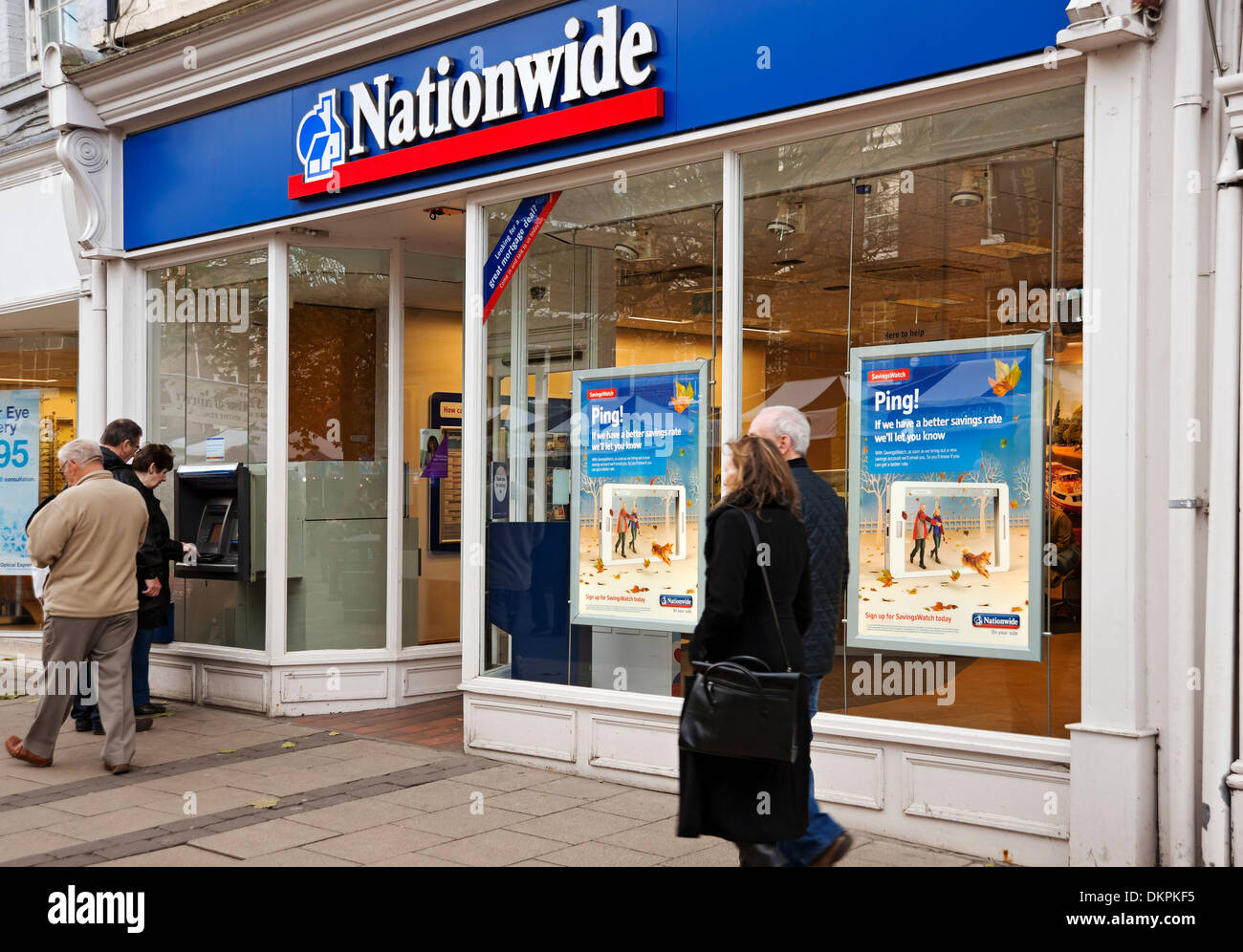 Nationwide Building Society Sign England High Resolution Stock ...