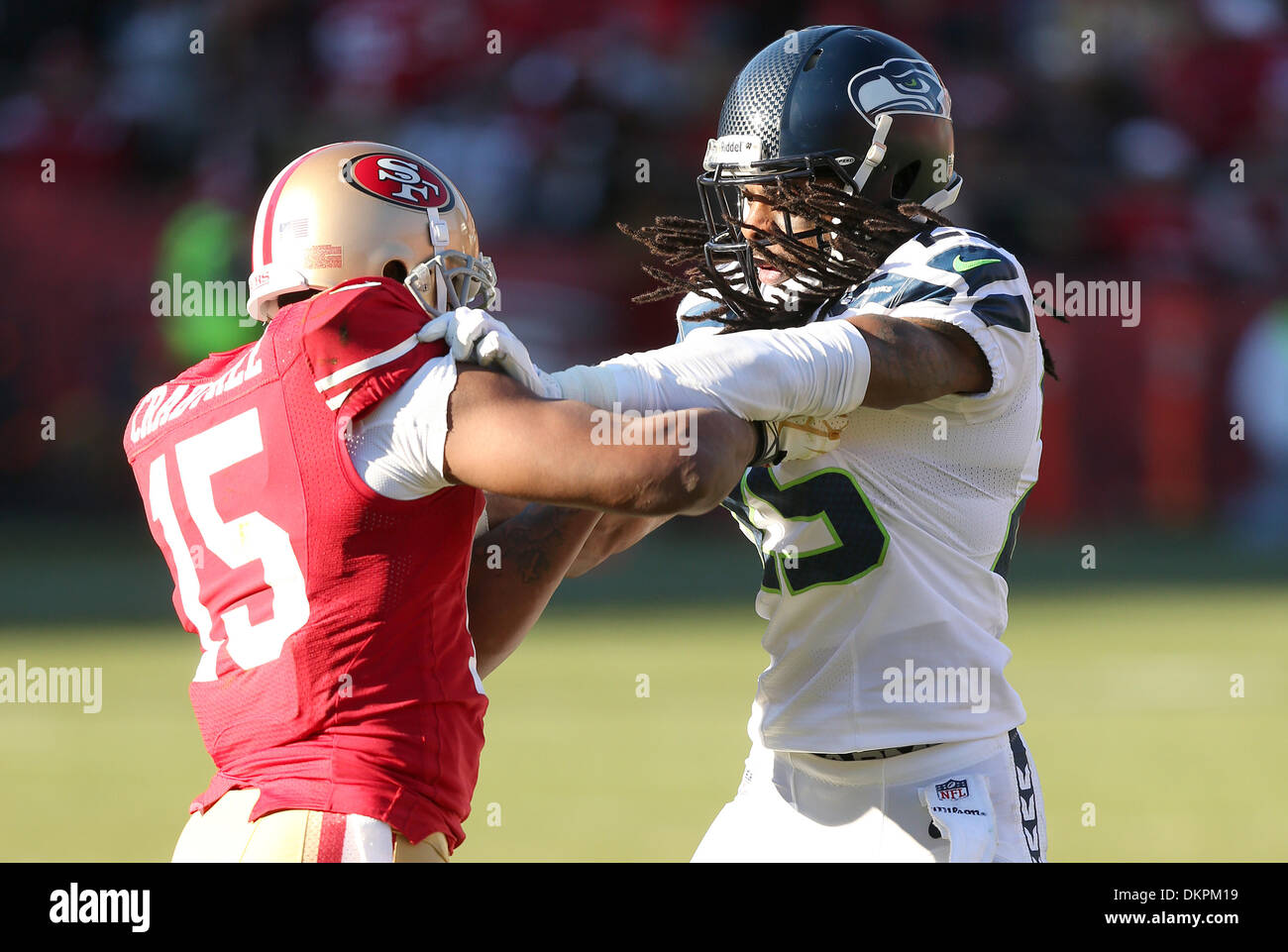 Richard Sherman Interception Crabtree