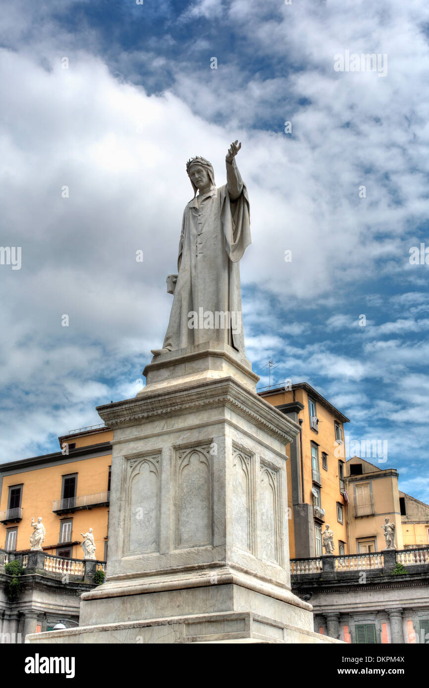Dante Alighieri Statue Naples