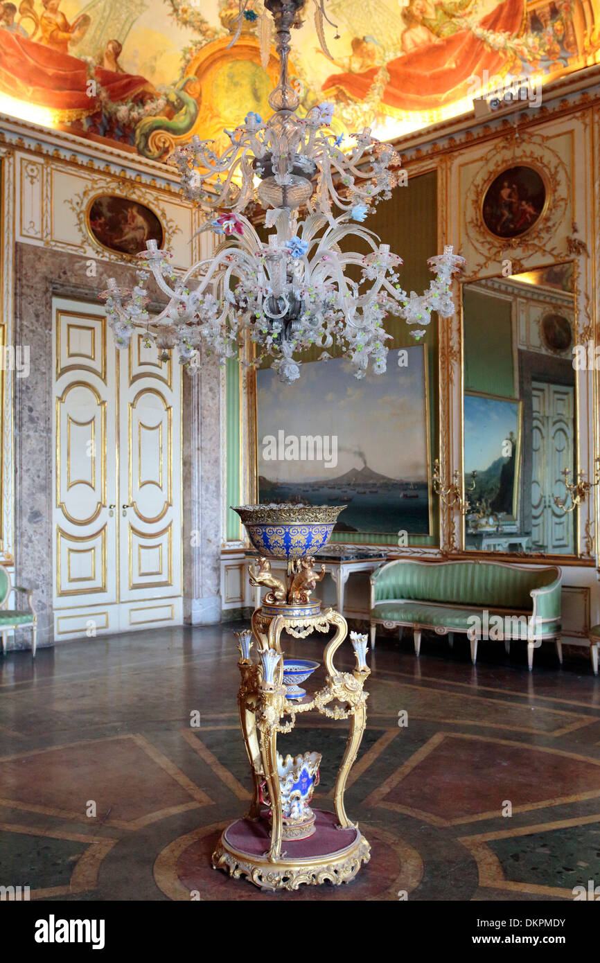 Room of royal palace of naples hi-res stock photography and images - Alamy